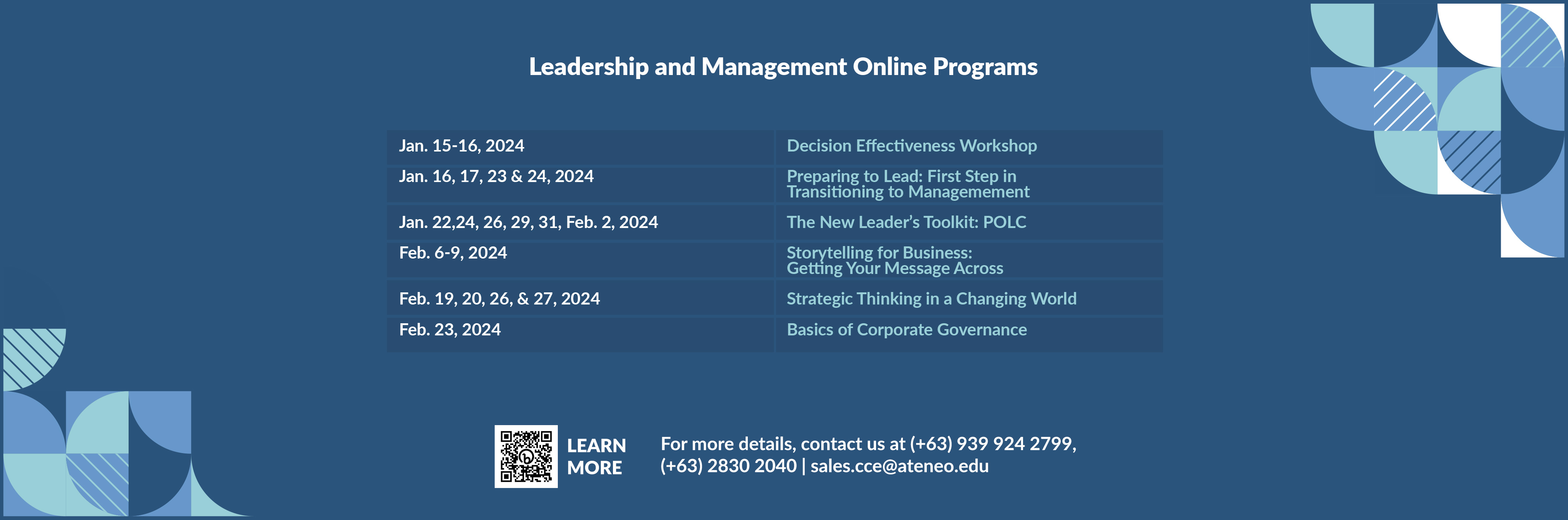 Homepage | Ateneo Graduate School of Business